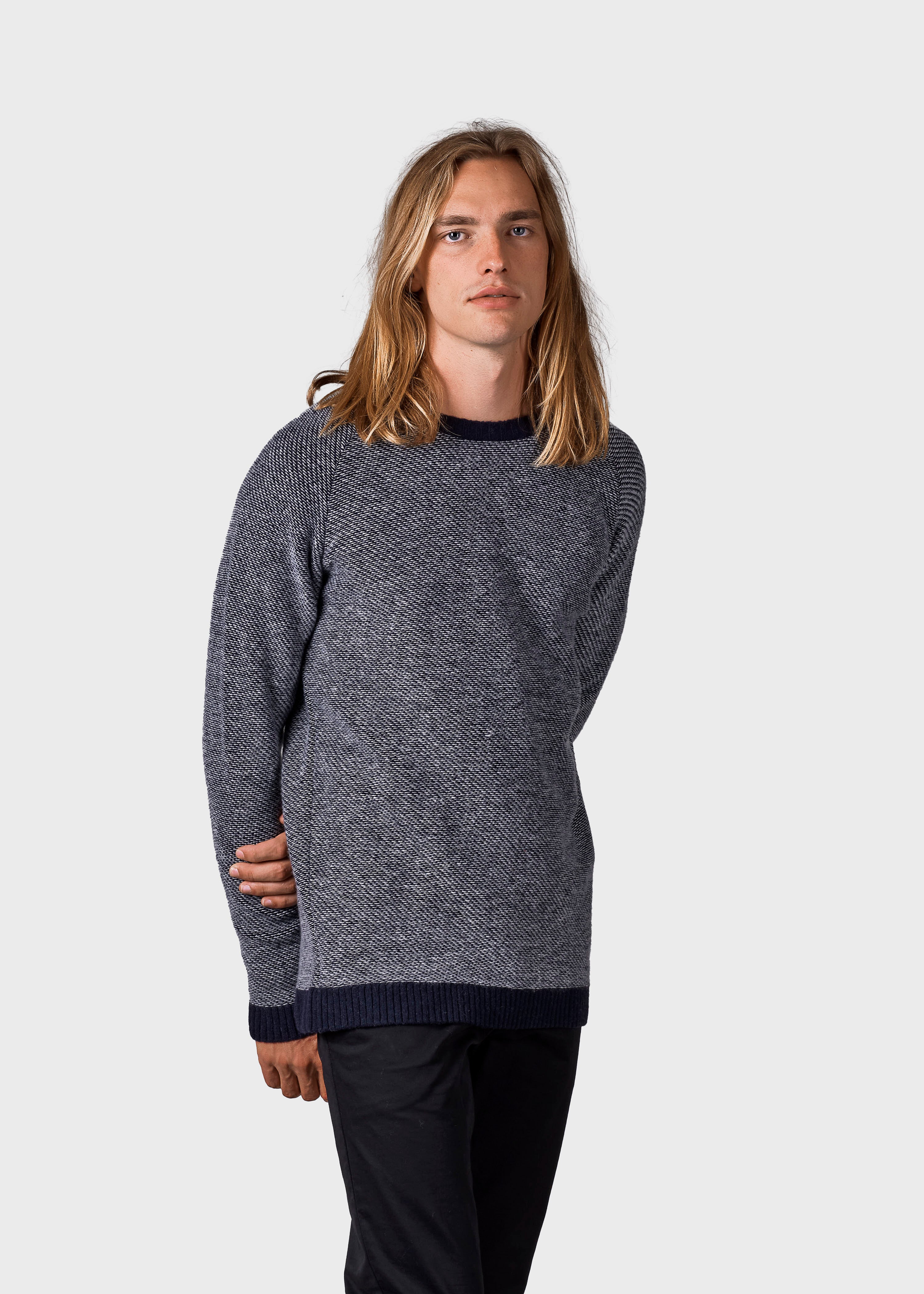 Arthur knit - Navy/cream – klitmollercollective.com