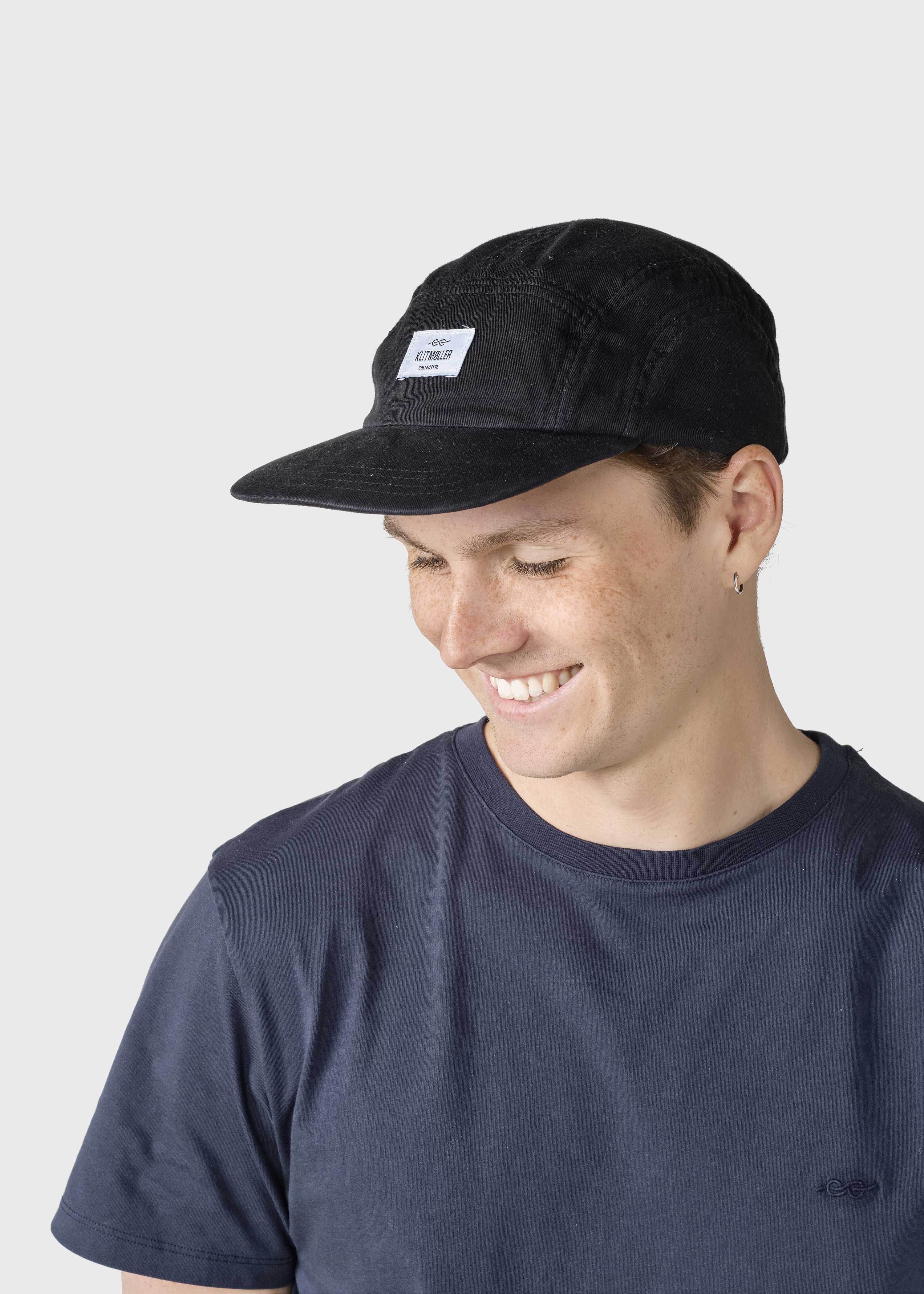 Five panel cap - Black – klitmollercollective.com