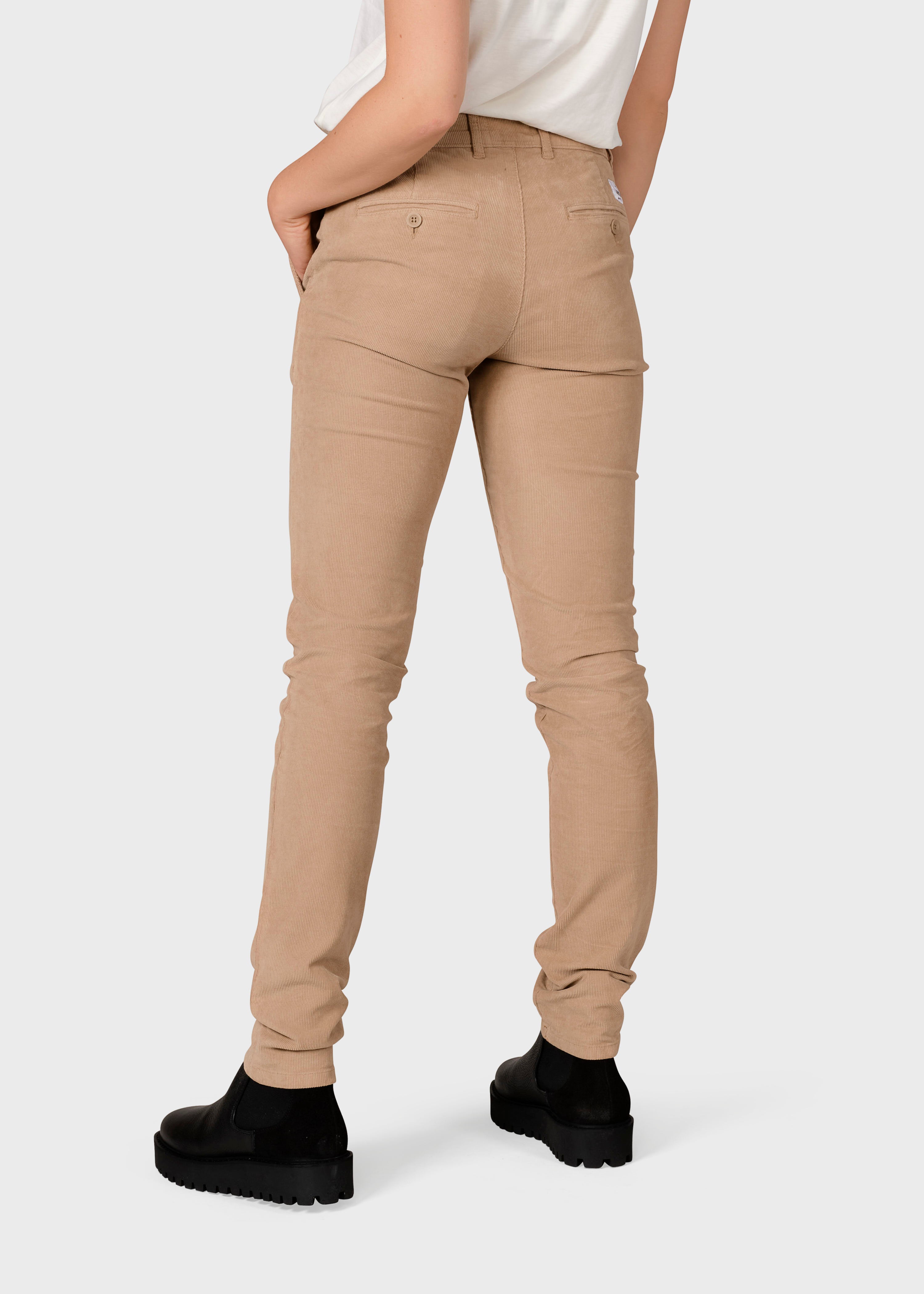 Liv corduroy pants - Sand – klitmollercollective.com