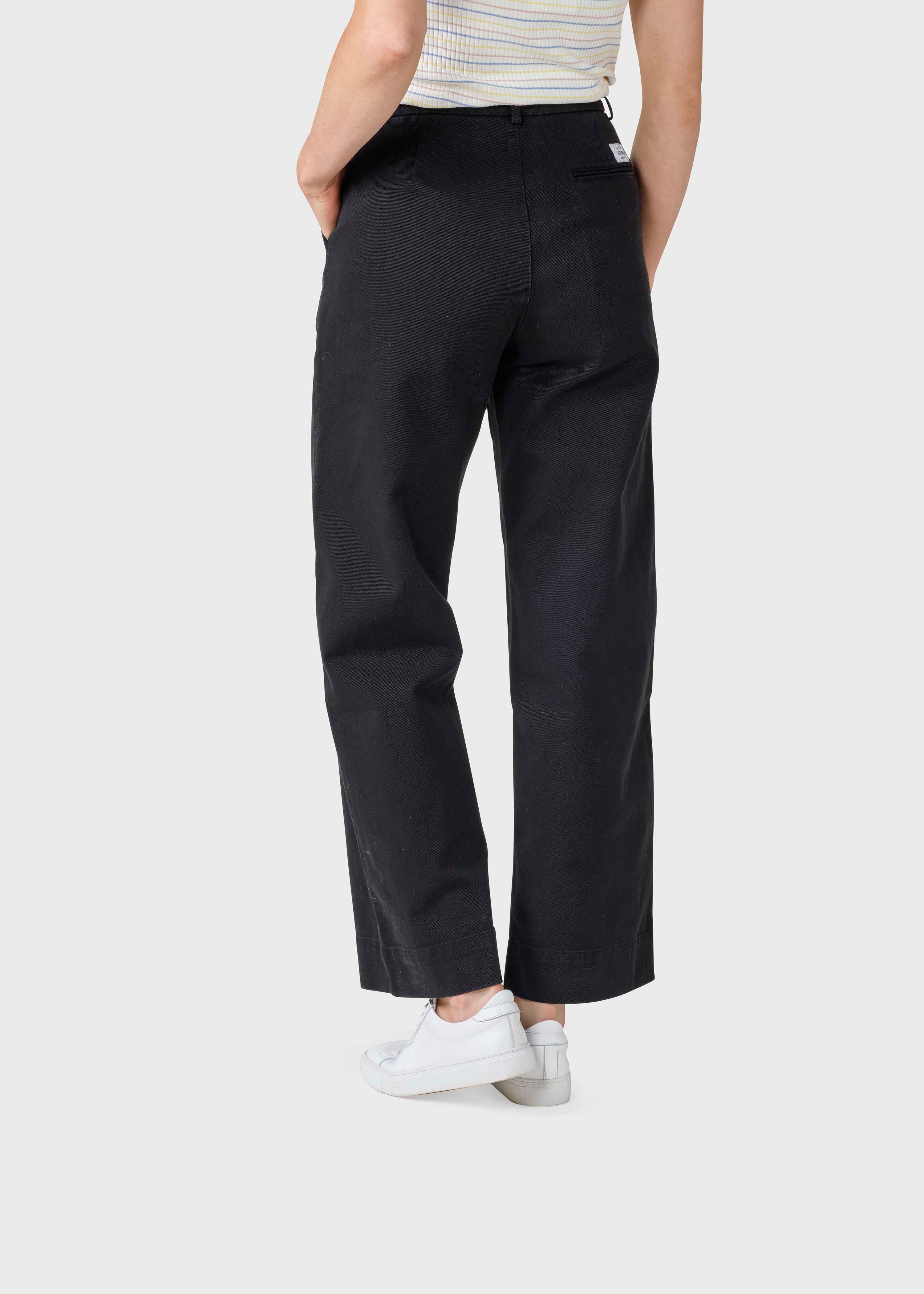 Lydia denim pants - Black stonewash – klitmollercollective.com