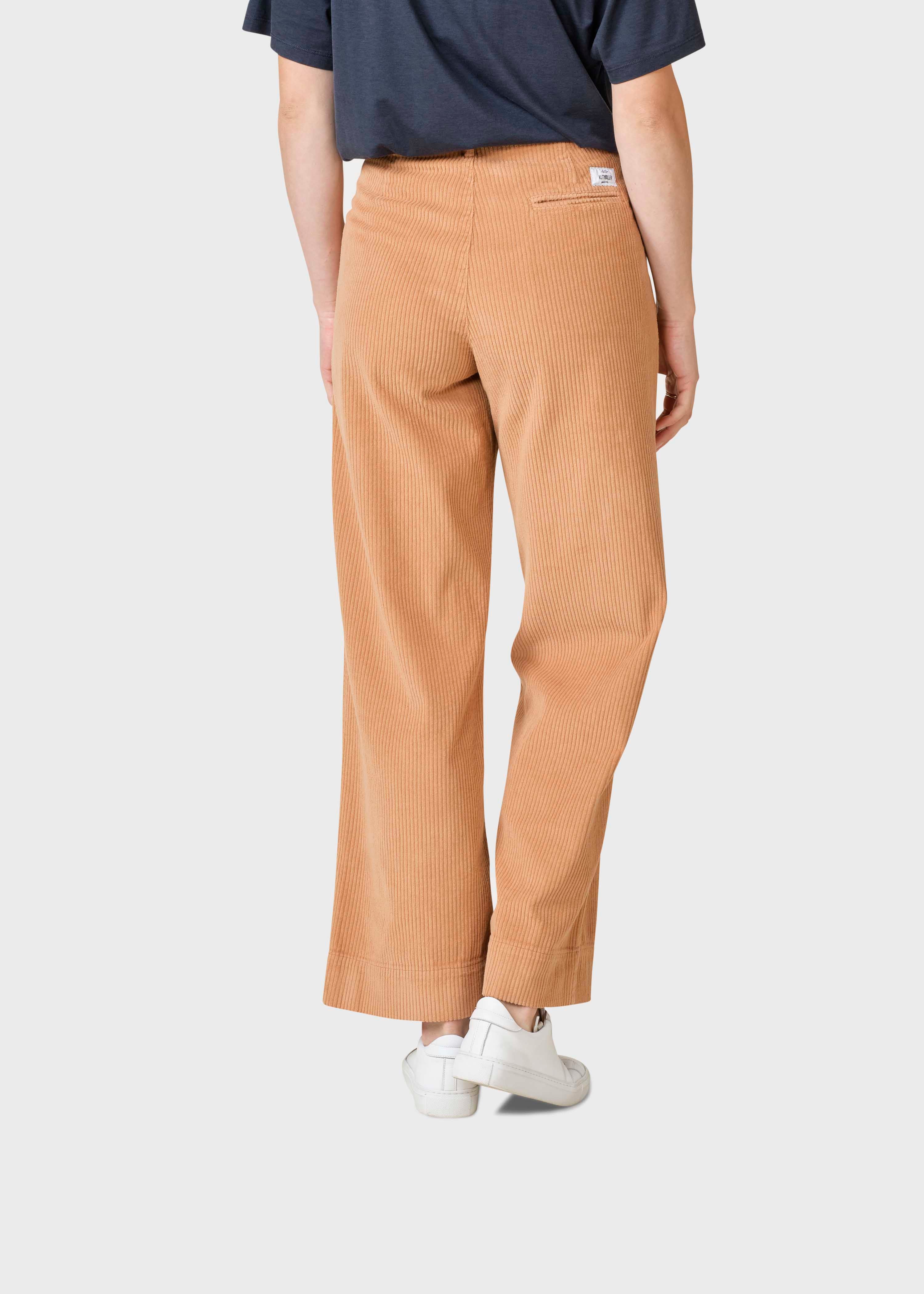 Lydia jumbo corduroy pants - Camel – klitmollercollective.com