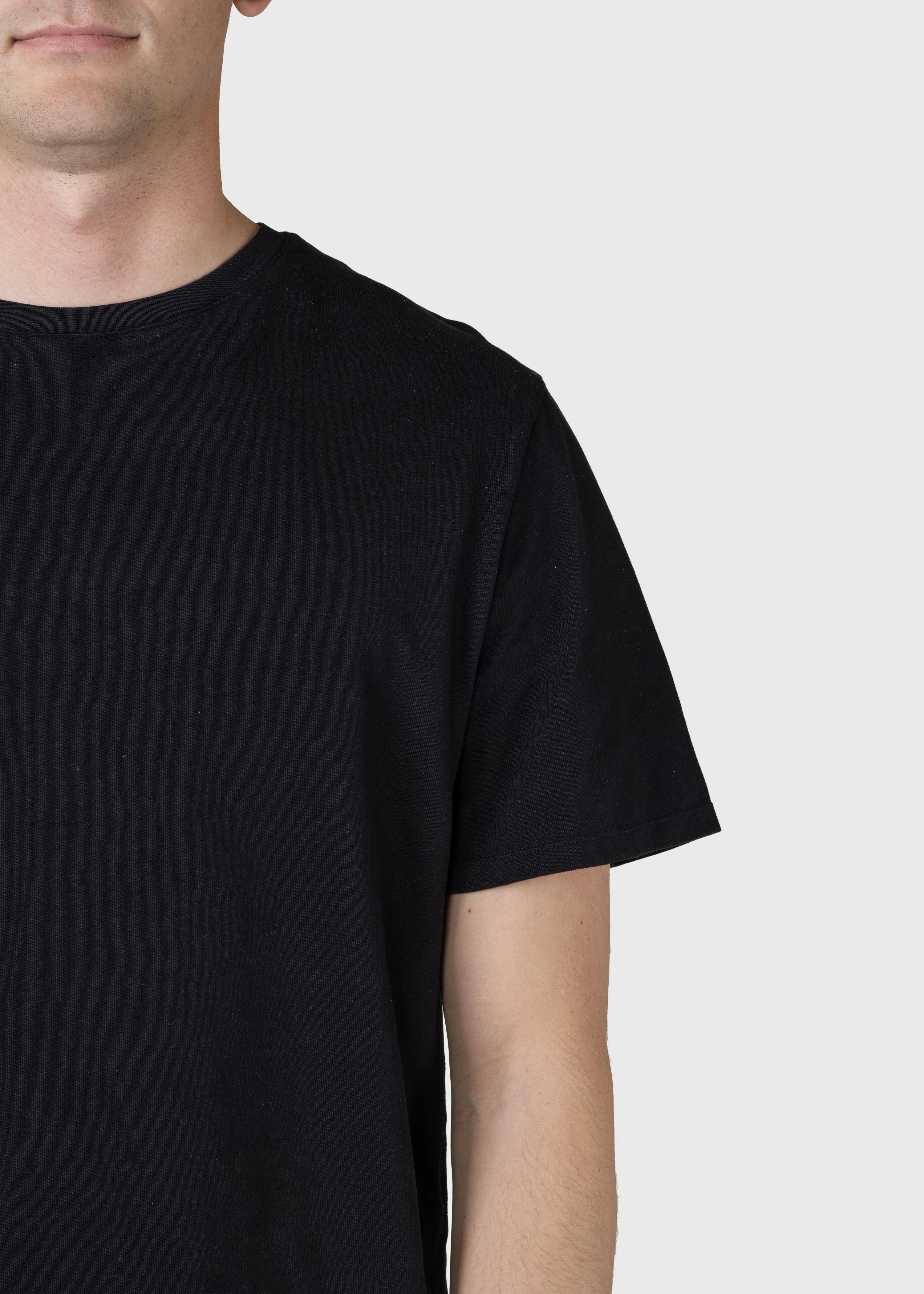 Mens boxy tee - Black – klitmollercollective.com